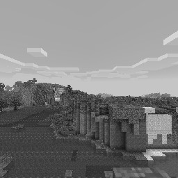 Minecraft Greyscale Minecraft Texture Pack