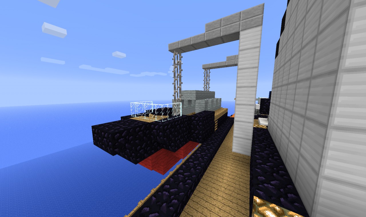 Explorer warship Minecraft Map