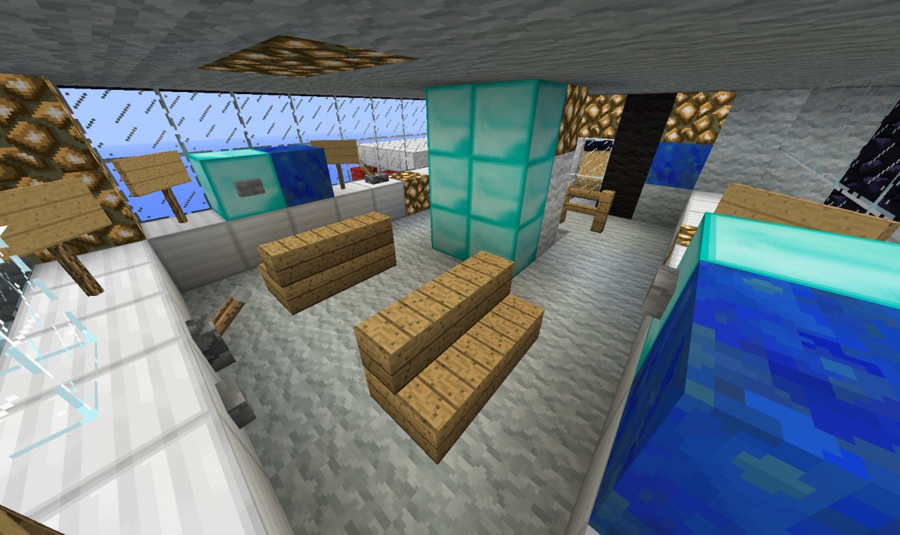 Explorer warship Minecraft Map