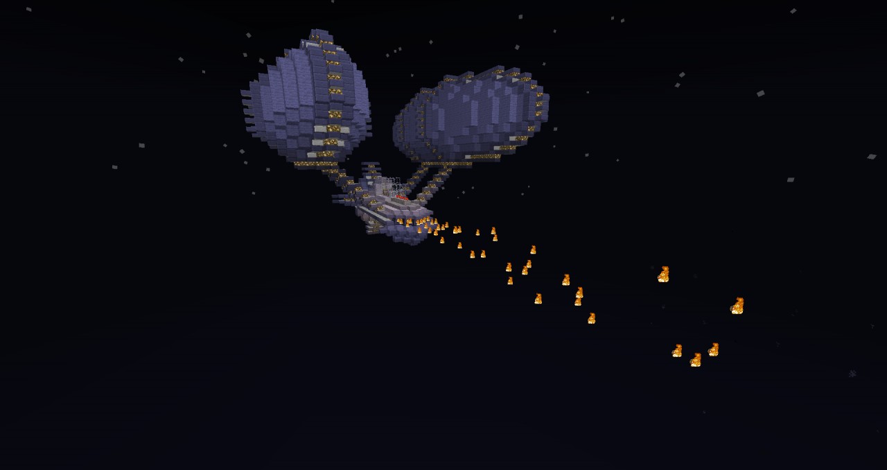 The Scintillant - Redstone Airship Corvette Minecraft Map