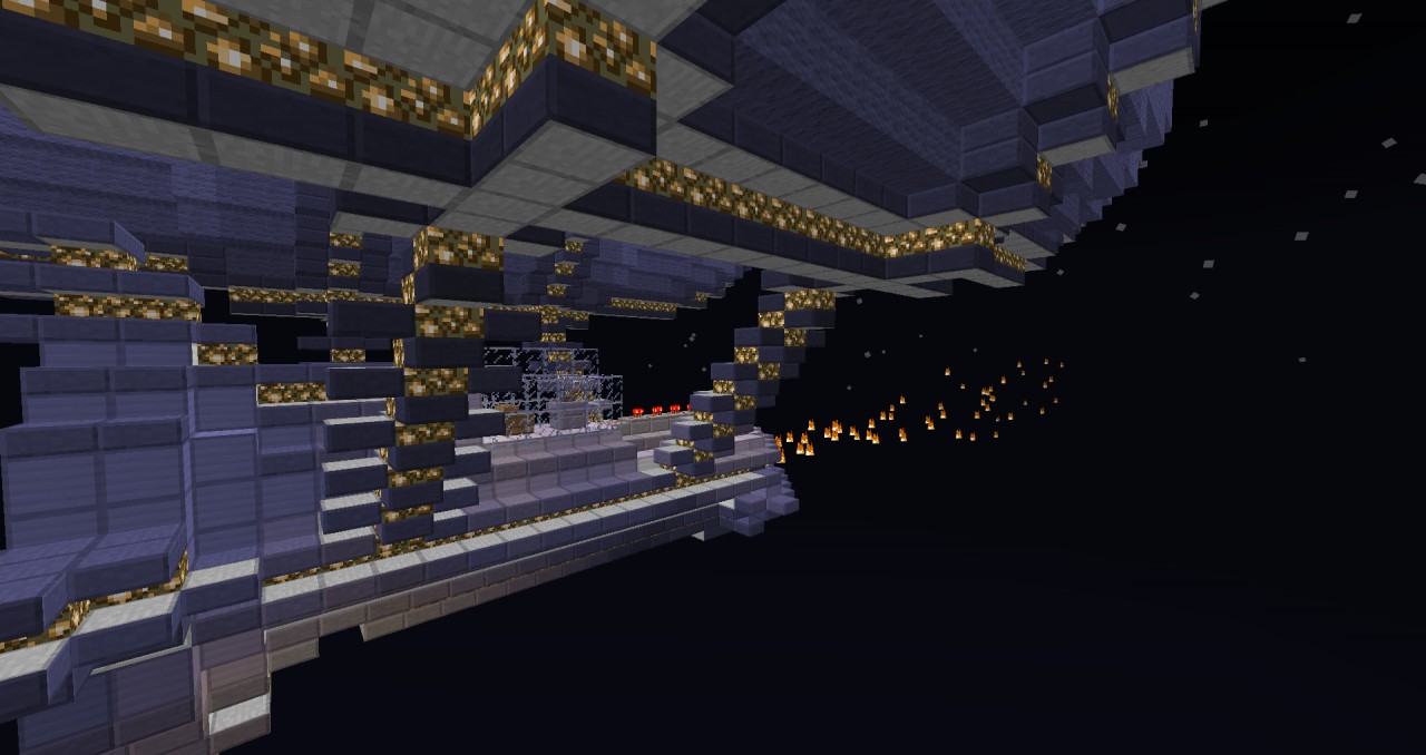 The Scintillant - Redstone Airship Corvette Minecraft Map