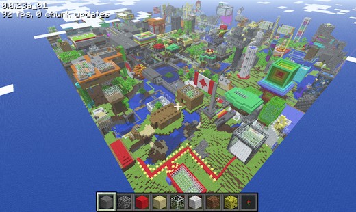 New World Minecraft Map