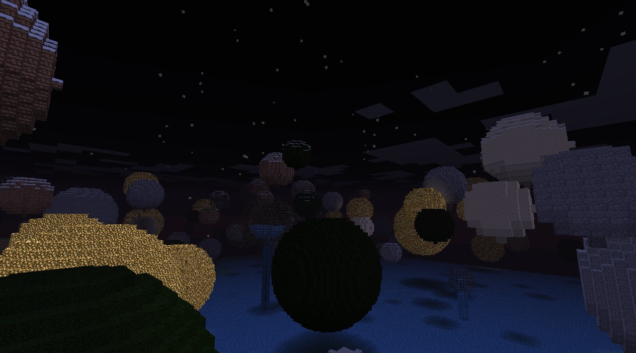 Planetoids Minecraft Map