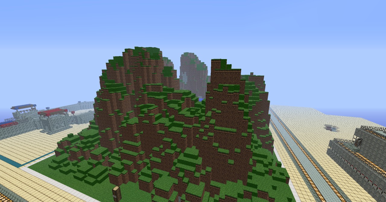 First Landscaping Minecraft Map