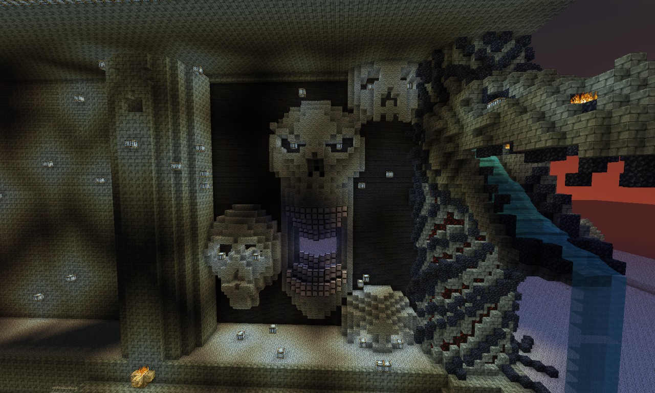 The Hall Of Sin : Inferno Minecraft Map