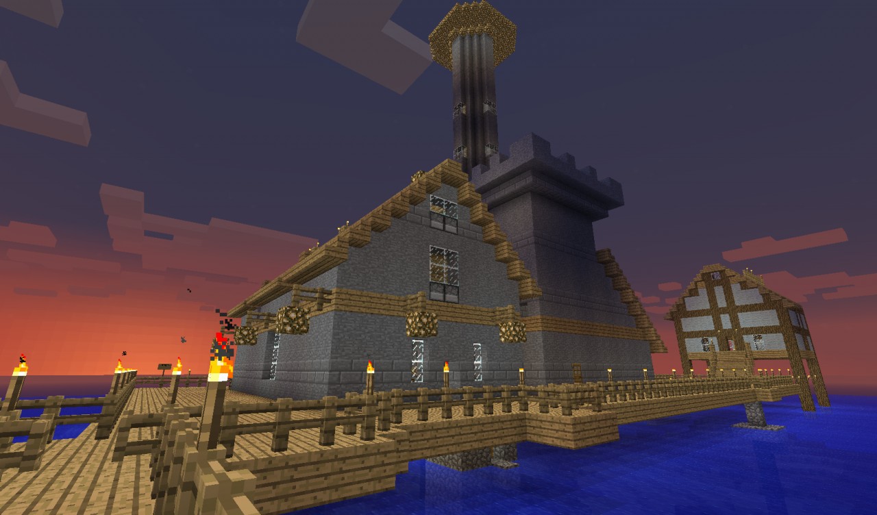 Fun build/adventure server, Lots of server buildings and rail ...