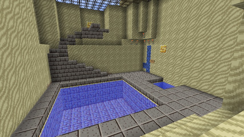 Serenity Caves Resort Minecraft Map