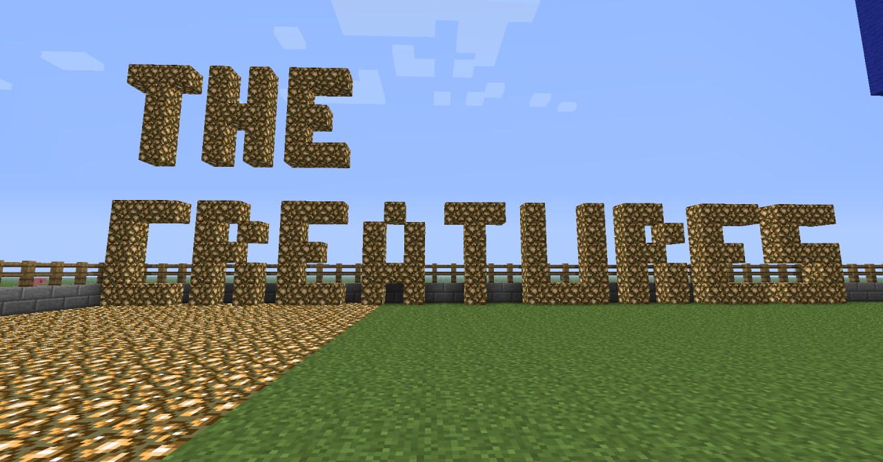 the creature statues Minecraft Map