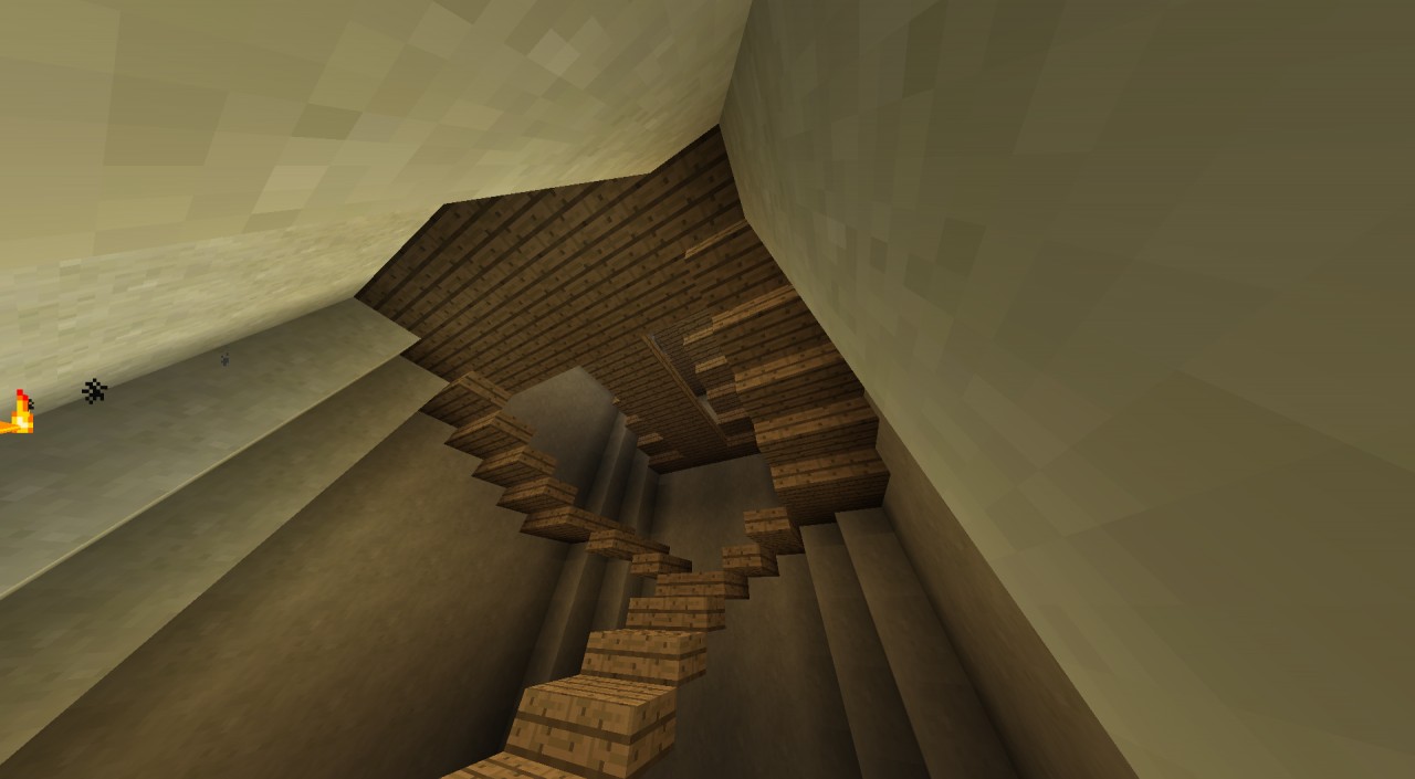 sand stone building Minecraft Map