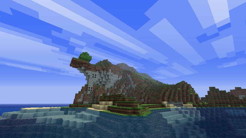 MB large island survival Minecraft Map