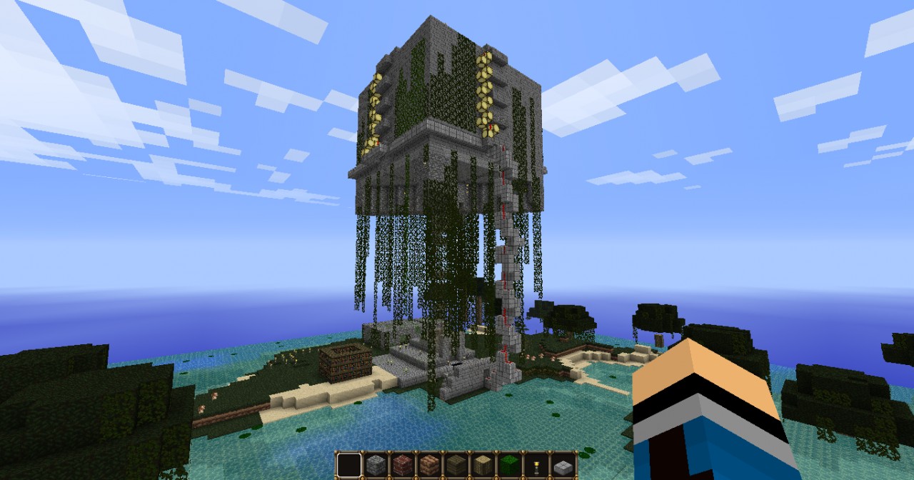 Mob exp and item farm one hit KO Minecraft Map