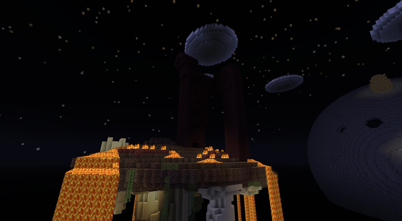 -Disk Frenzy-W1 Floating Trouble Minecraft Map