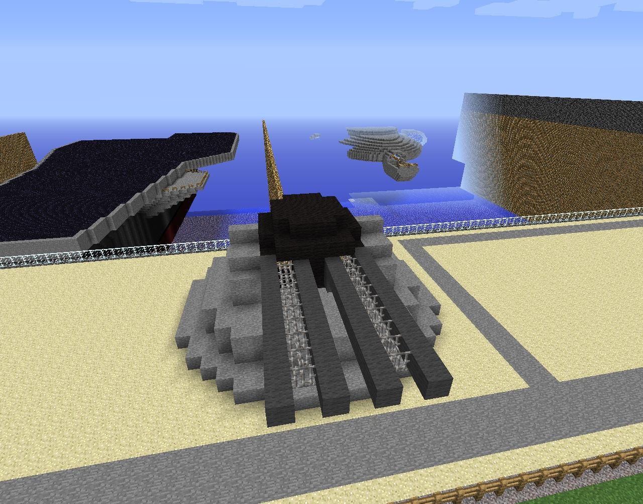 Railguns Minecraft Map