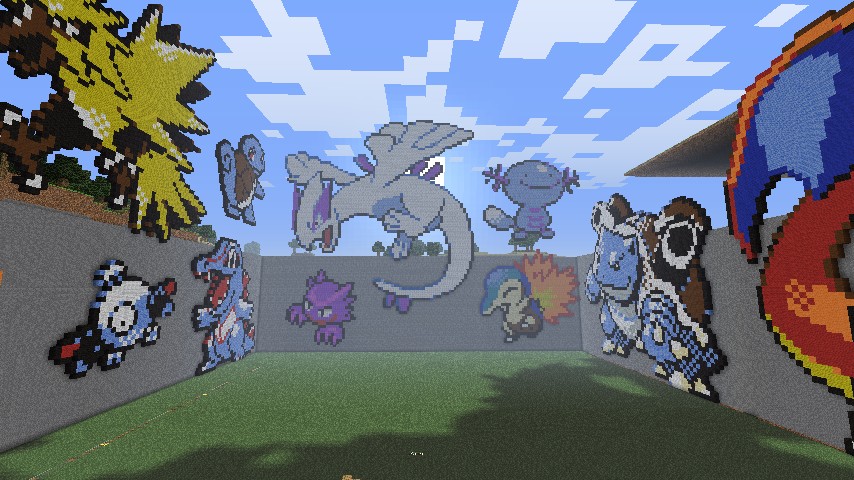 Pokemon art Minecraft Map
