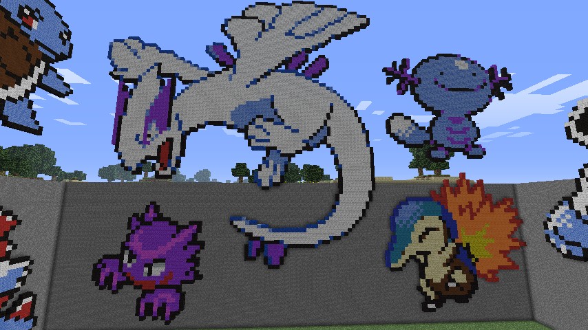 Pokemon art Minecraft Map