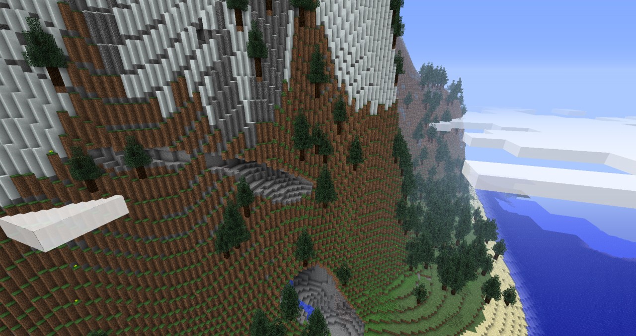 Custom Terrain Minecraft Map