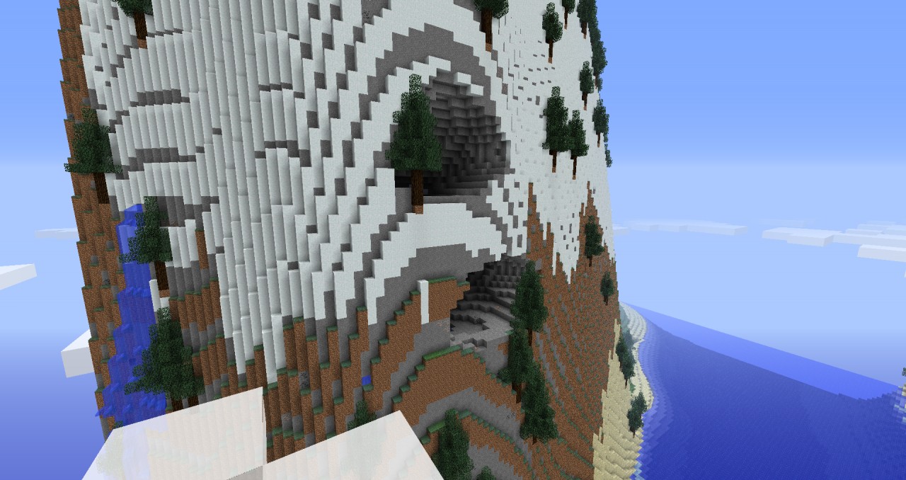 Custom Terrain Minecraft Map