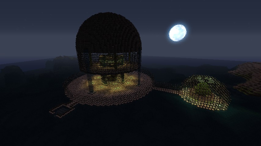 Floating Base Minecraft Map