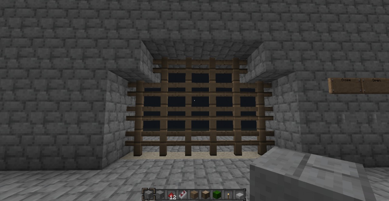 Piston Gate Minecraft Map