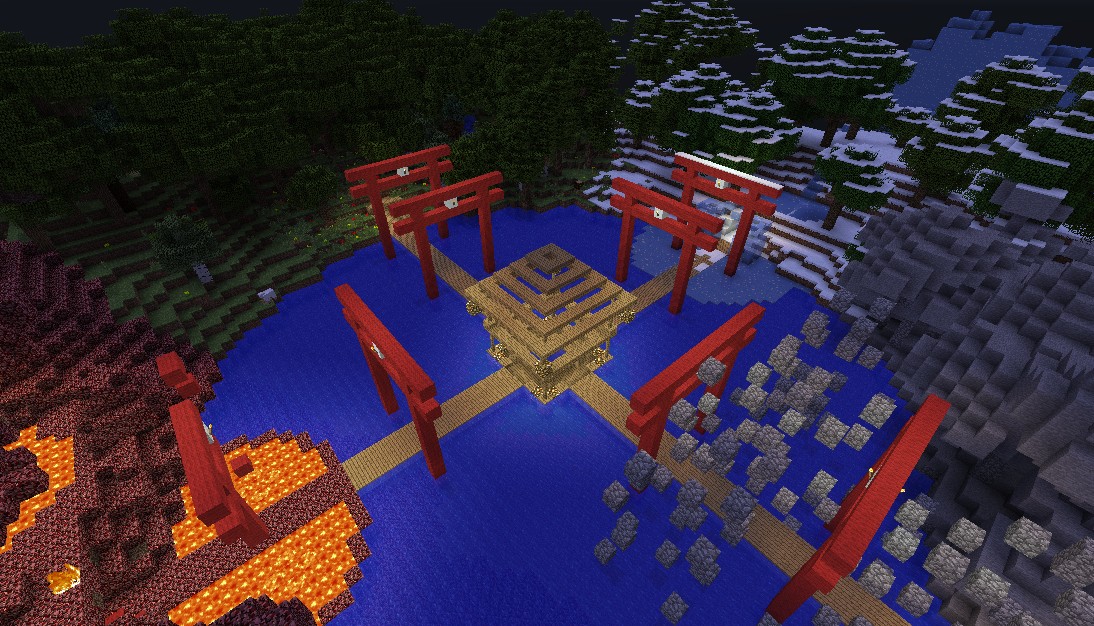 Elemental Shrines Minecraft Map