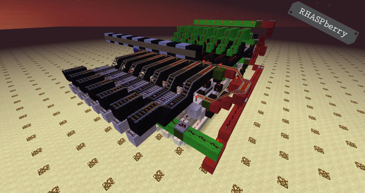 Redstone Train Station Minecraft Map