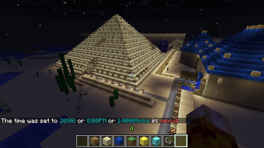pyramid Minecraft Map