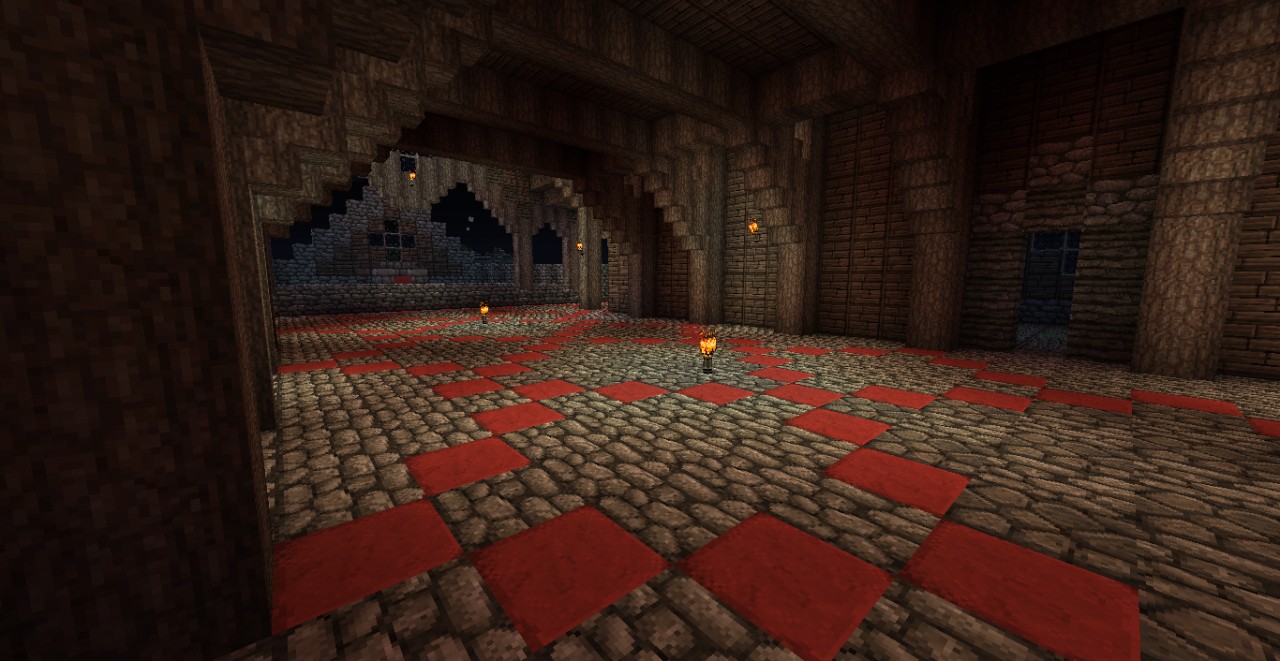 The Golden Hall Minecraft Map