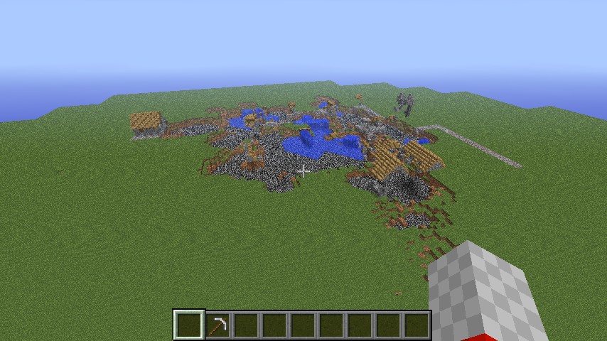 super flat survival Minecraft Map