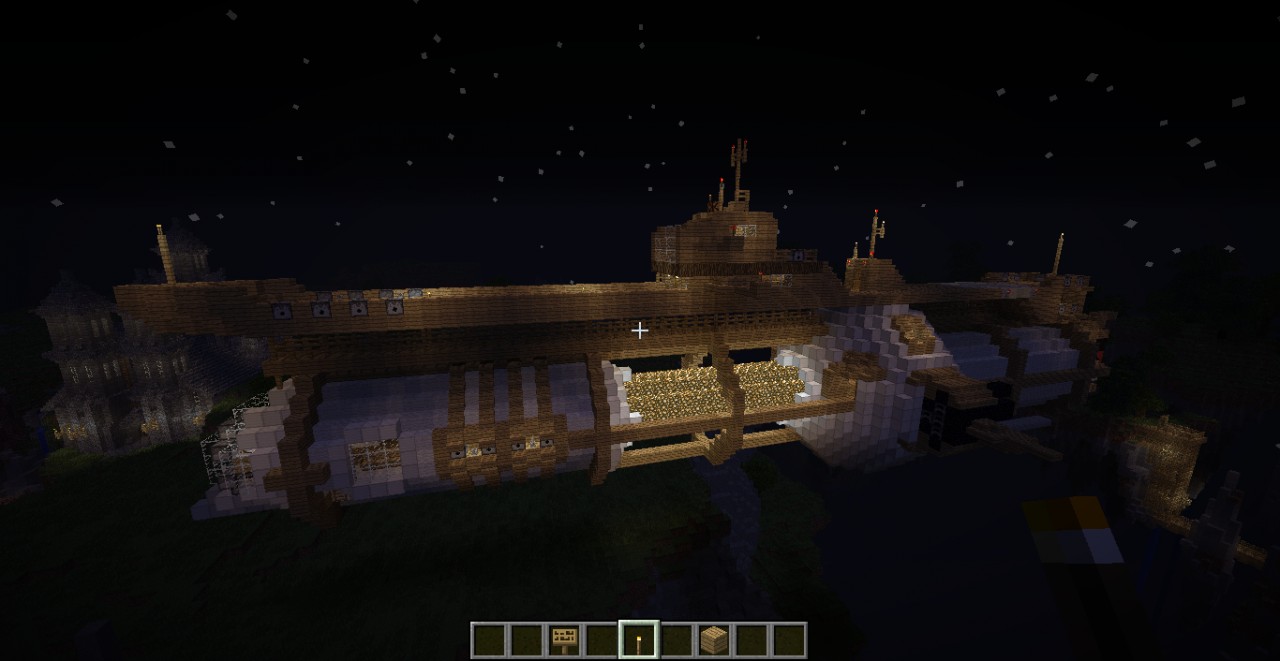 Imperial Doomslayer Ship: Quazar and Hopeful Minecraft Map