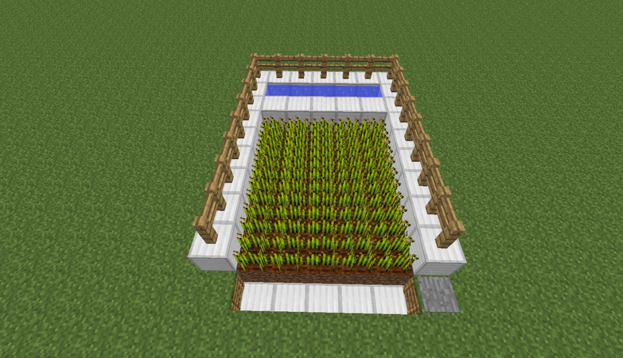 Wheat farm Minecraft Map