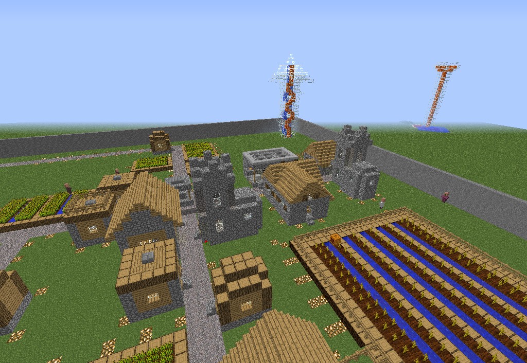 The Village - The CAEP+D Awesome Village Minecraft Map