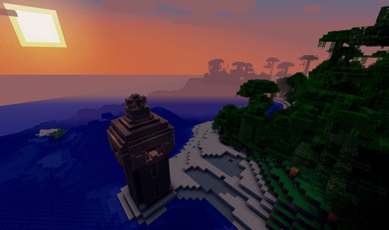 Archer Tower in the jungle Minecraft Map