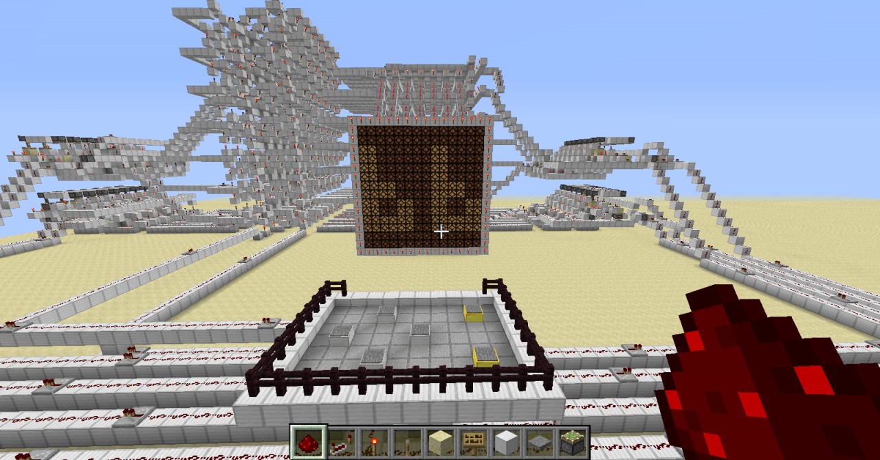 gpu with 7 x 7 screen Minecraft Map