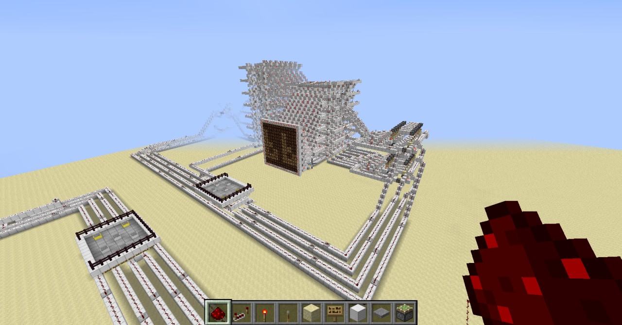 gpu with 7 x 7 screen Minecraft Map