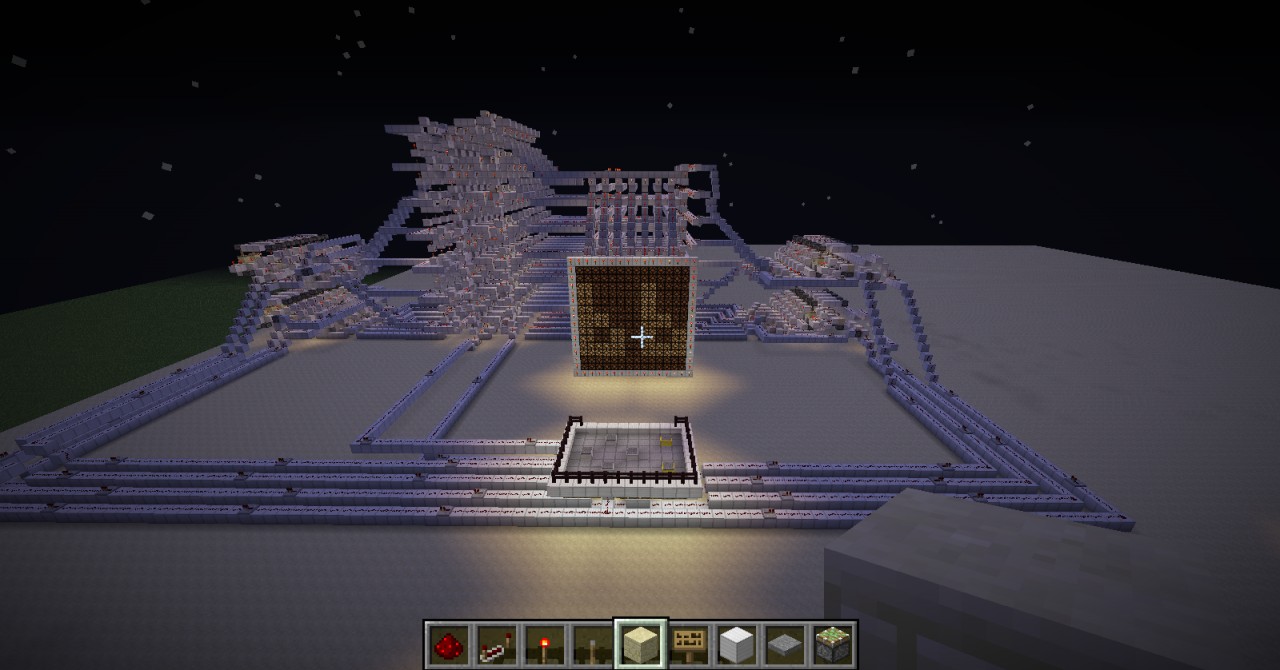 gpu with 7 x 7 screen Minecraft Map