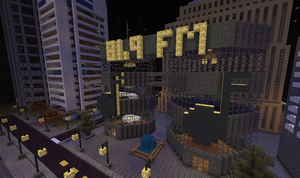The Radio station Minecraft Map