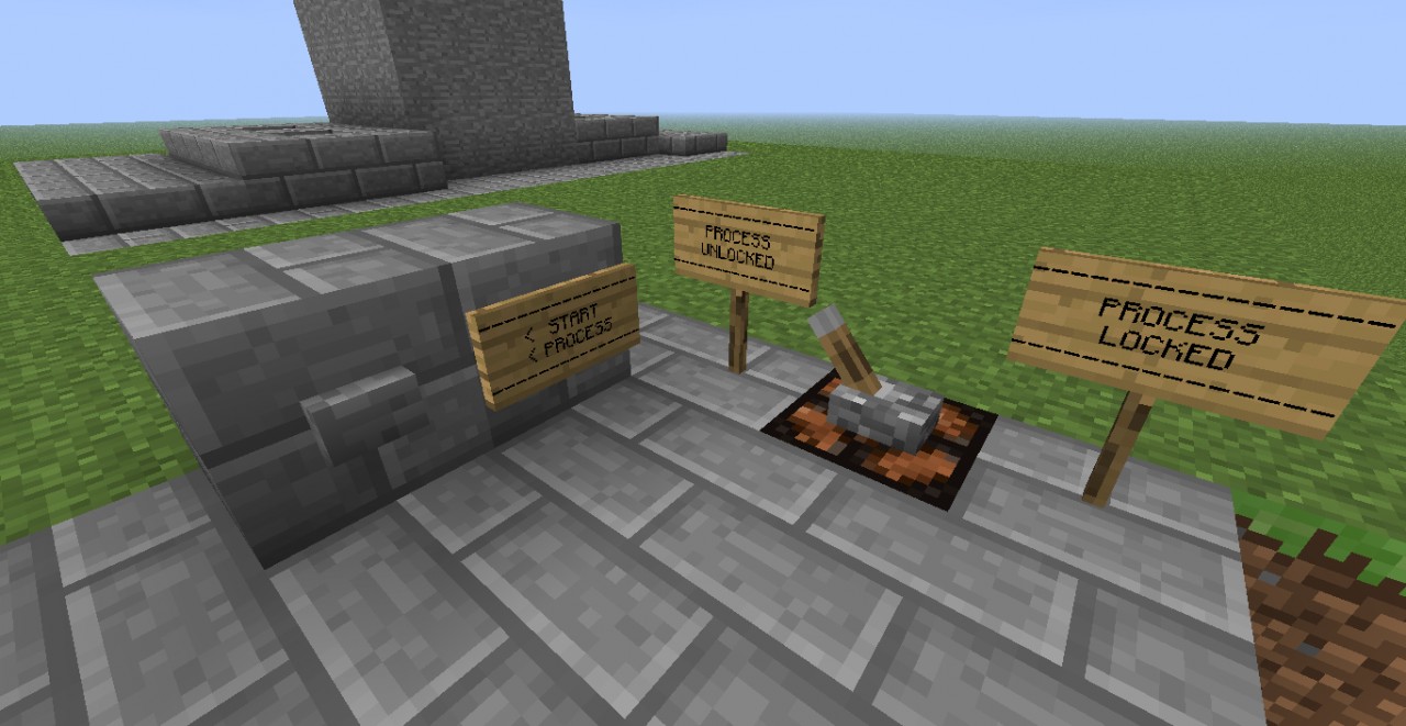 Automatic Stone Tower Machine Minecraft Map