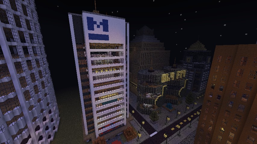 Bank of Montreal skyscraper Minecraft Map
