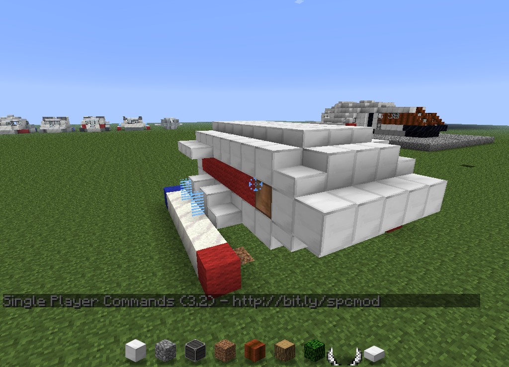 Star trek transport shuttle Mk II Minecraft Map