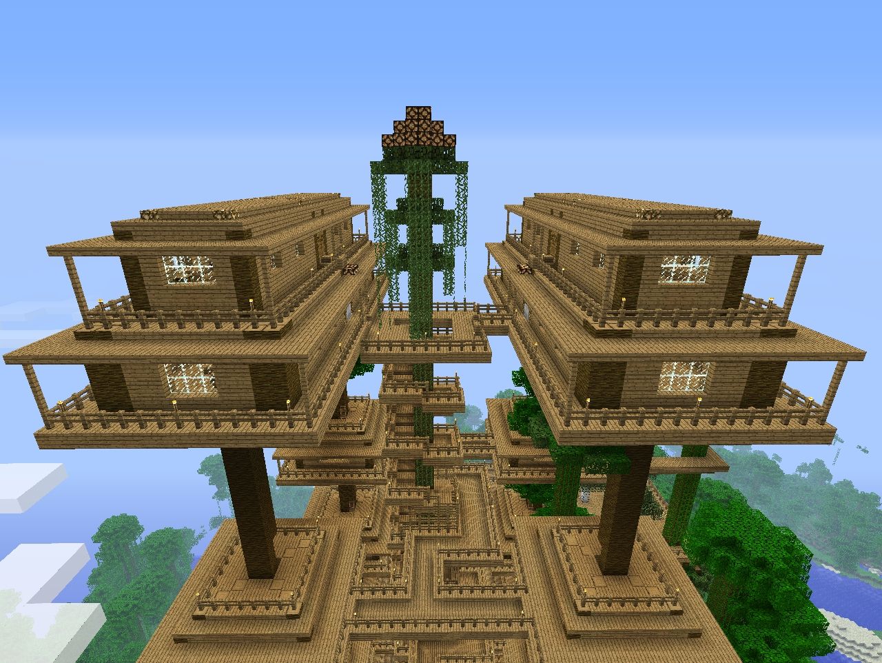 |The Tree House of Harmony| Minecraft Project