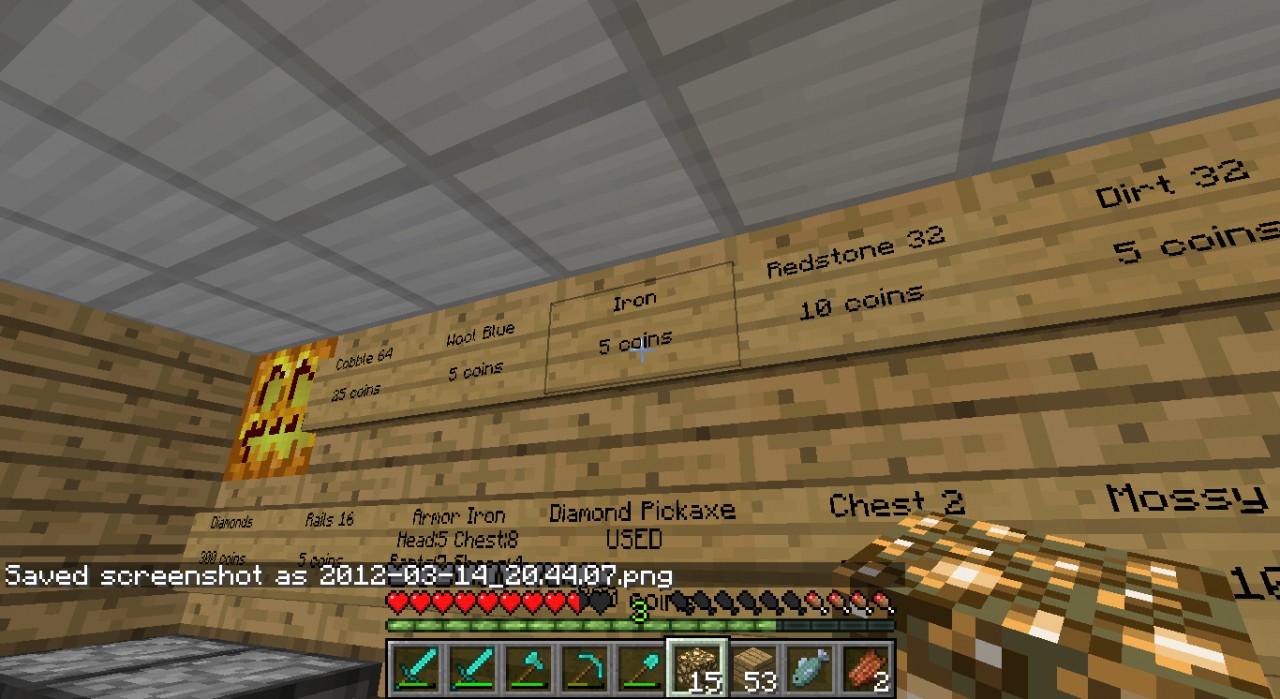 Link's Goldshop Minecraft Map