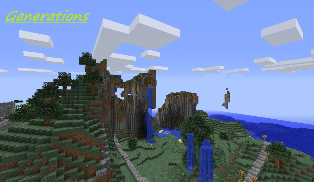 Generations Minecraft Map