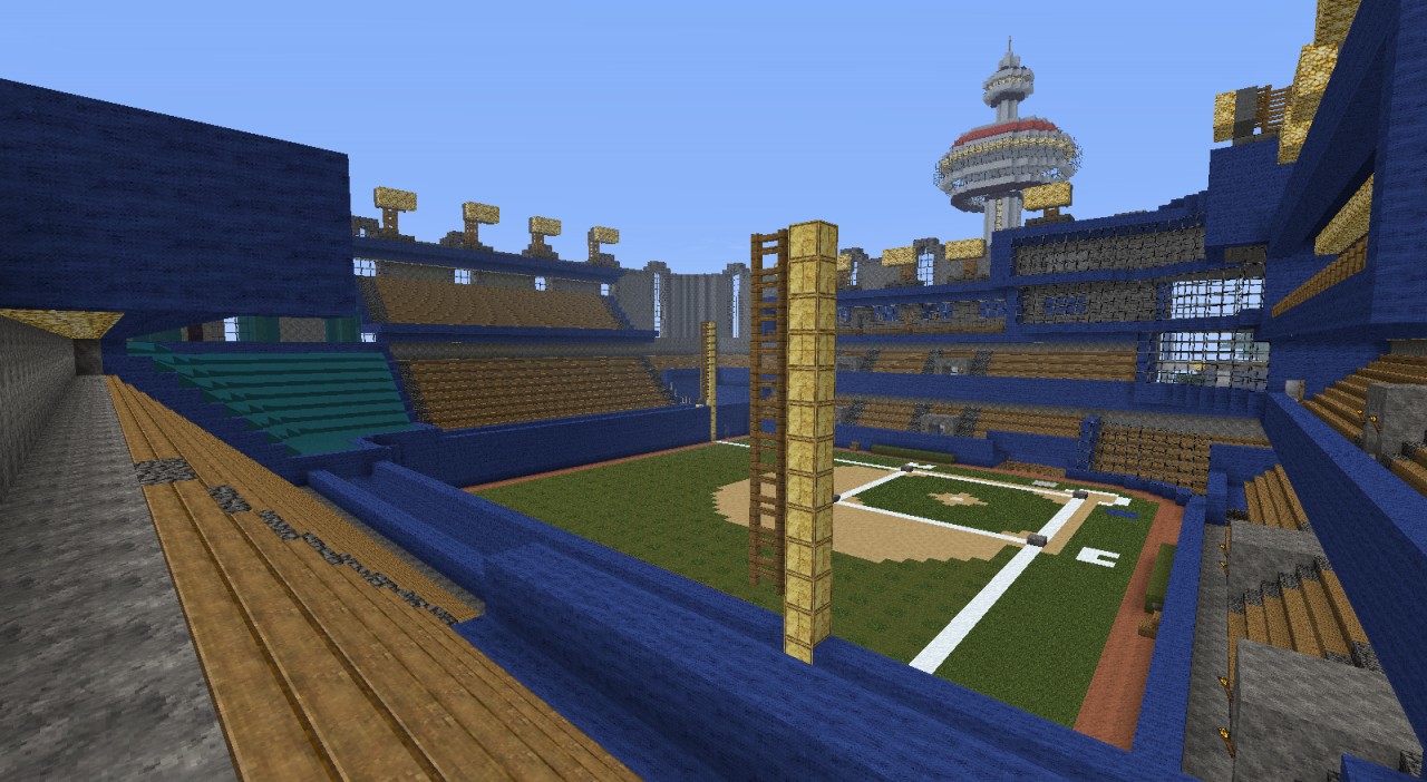 Baseball Stadium Minecraft Map