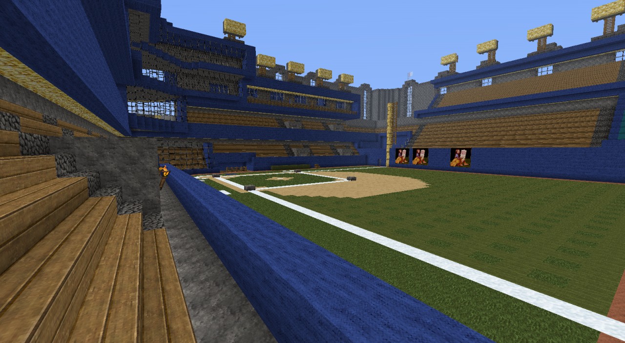 Baseball Stadium Minecraft Map