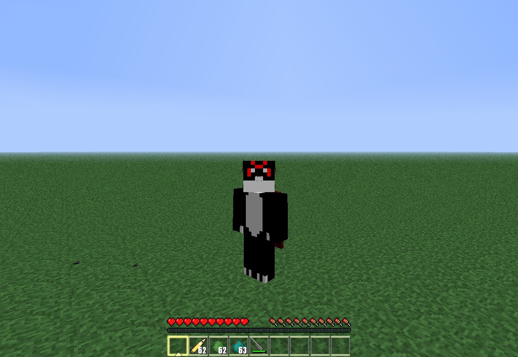 Badger with a creeper cape. Glitch?