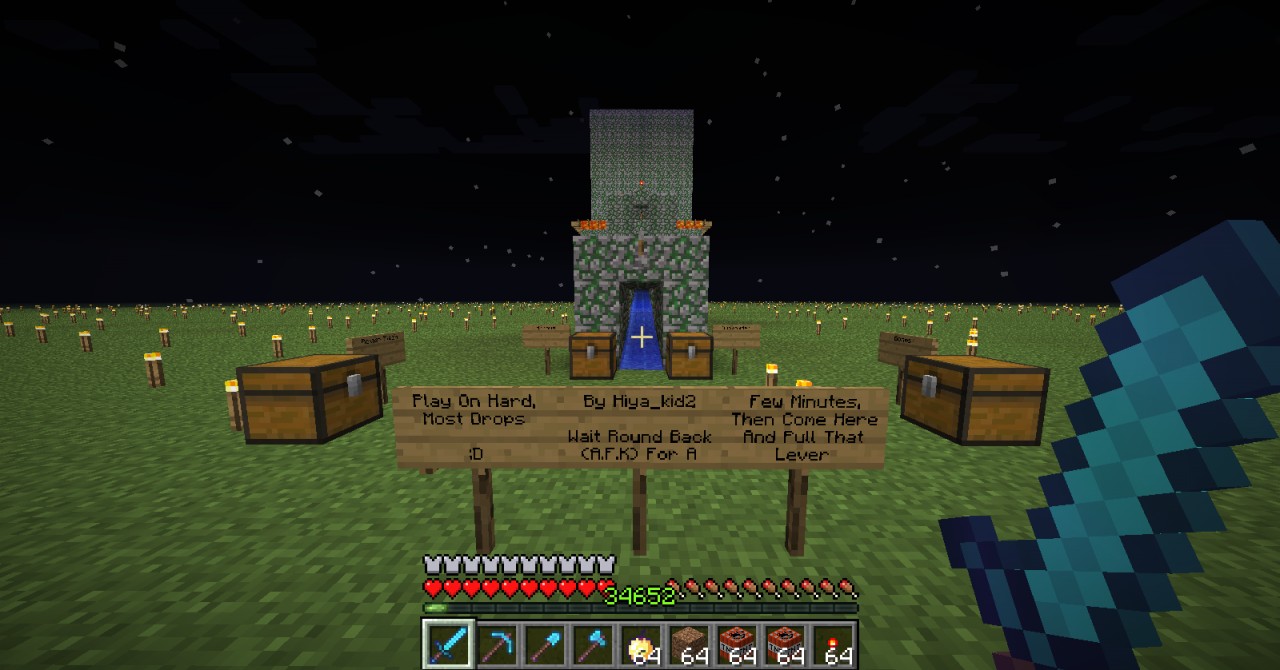 My First Mob Trap Minecraft Map