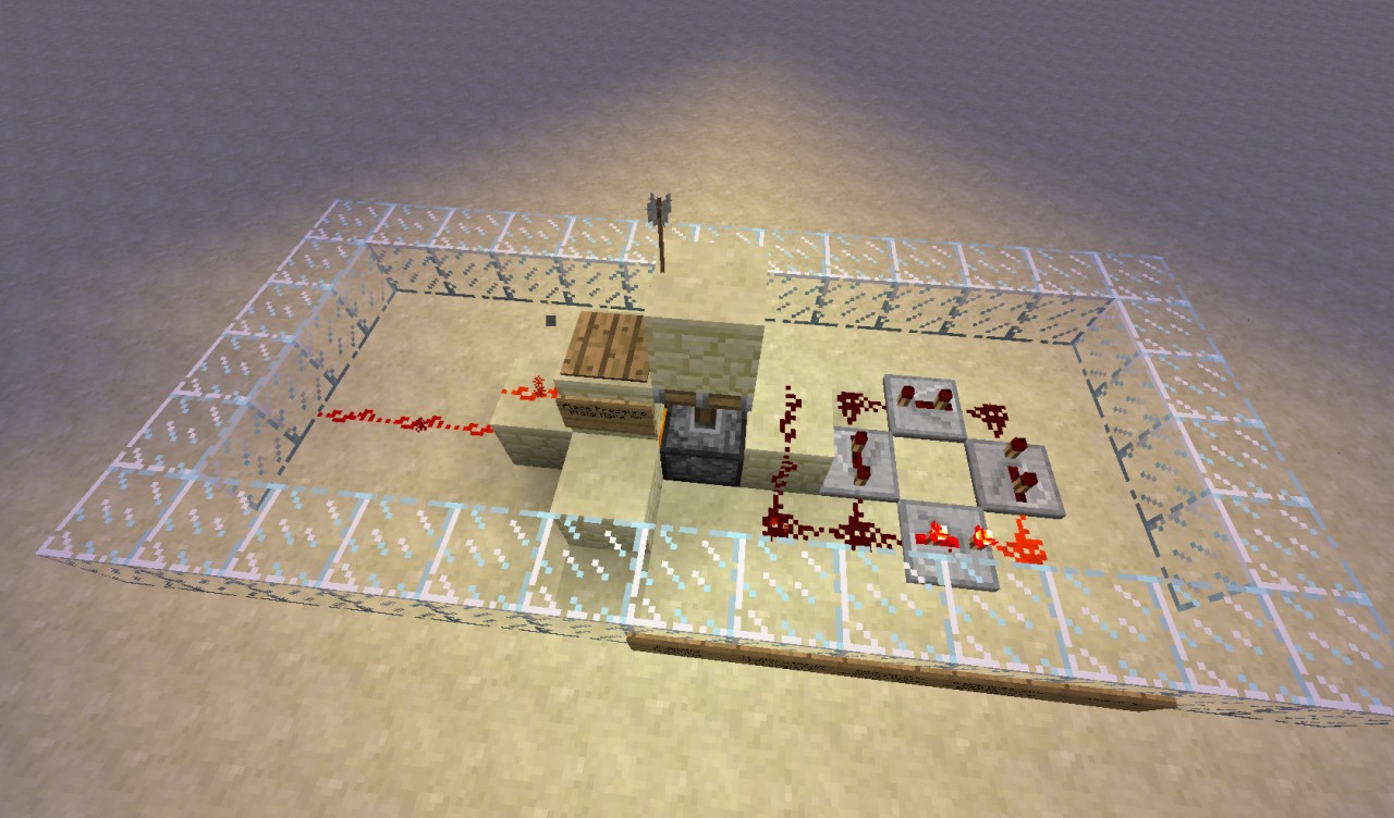 Minecraft 1.2.3 Proximity Detector! Minecraft Map