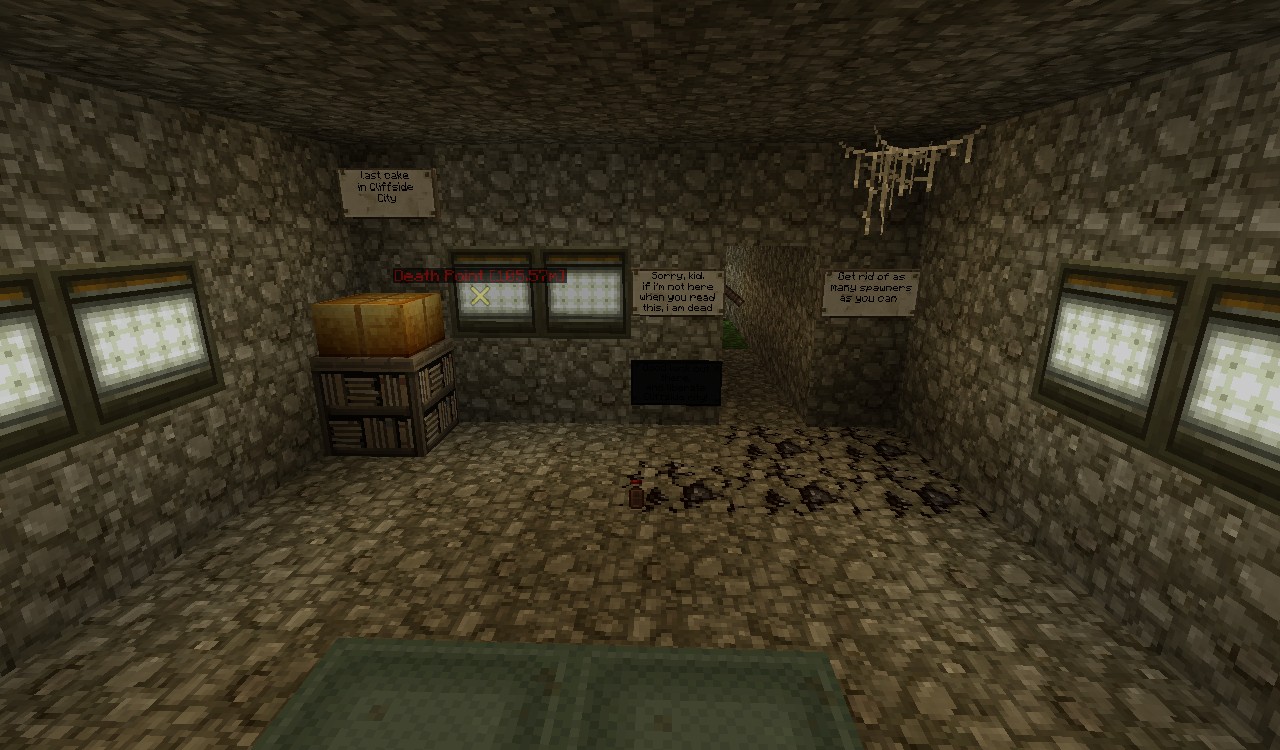 Apocalyptic Cliffside City Minecraft Map