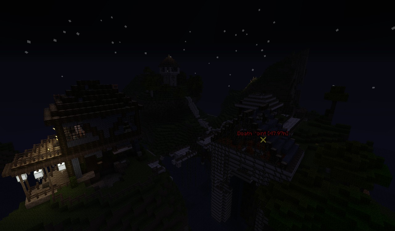 Apocalyptic Cliffside City Minecraft Map