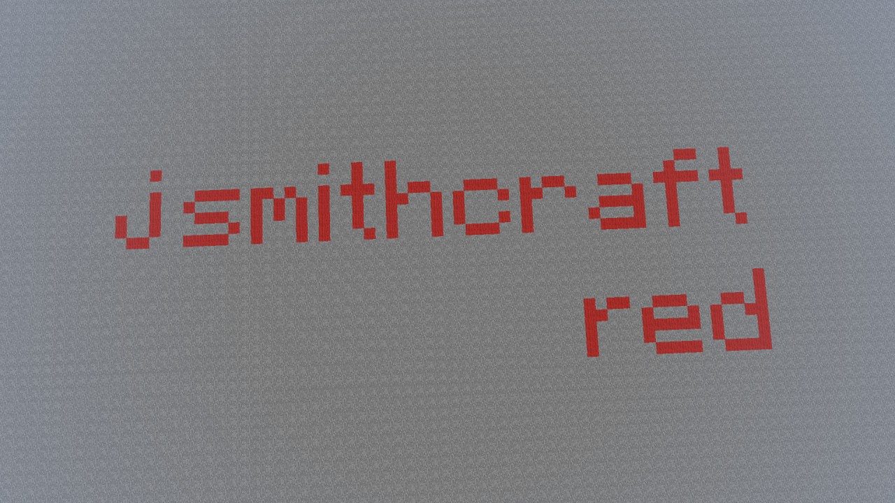 jsmithcraft red Minecraft Texture Pack
